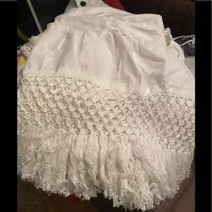 hand made | Accents | New Handmade Macrame Canopy Cotton White Twin ...